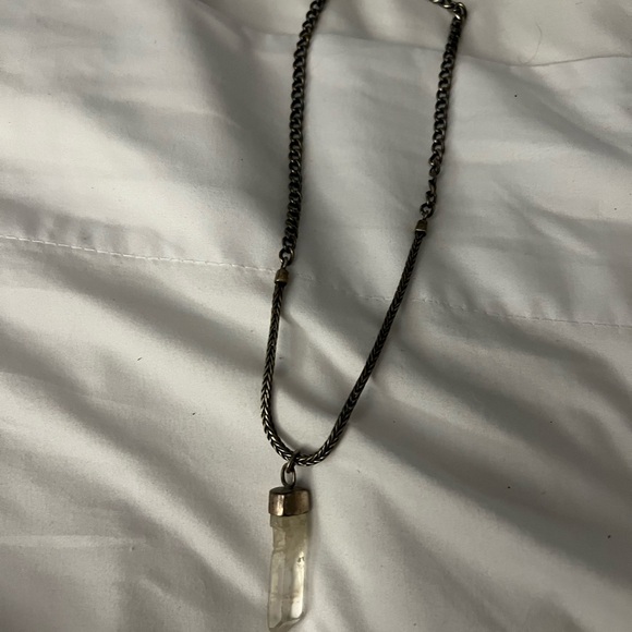 Spell | Jewelry | Vintage Spell Silver Little Bullet Crystal Pendant ...